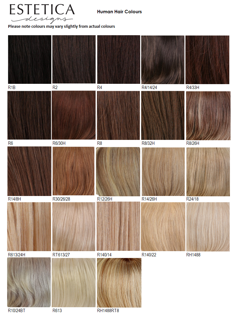 Human Hair Color Chart at Pamela Beeler blog